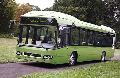 חברת מאיר משיקה אוטובוס היברידי