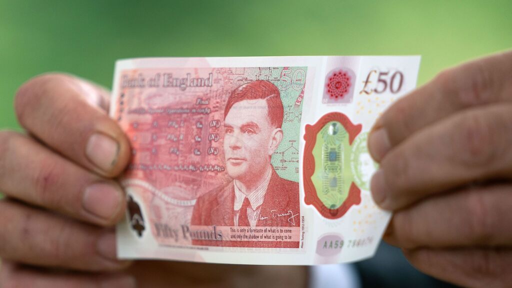 בריטניה: נכנס למחזור שטר ה-50 פאונד החדש עם דיוקנו של אלן טיורינג | כלכליסט